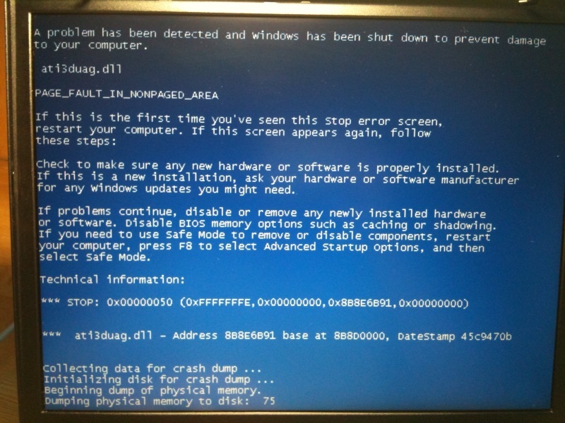 TPHOLIC - 묻고 답하기 - 제 T42p에 블루 스크린이 뜹니다