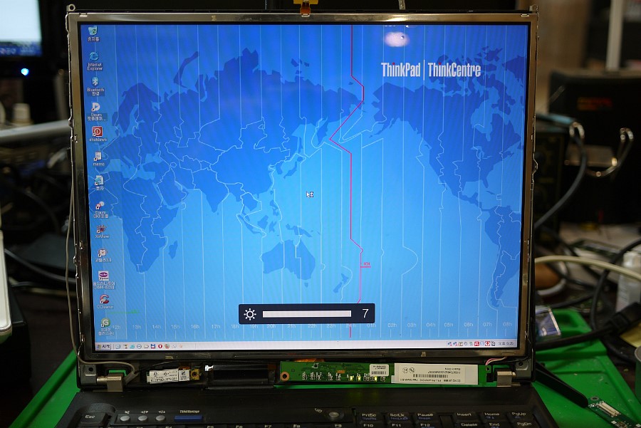 TPHOLIC - 유저사용기 - T60 CCFL LCD 를 LED 로 개조