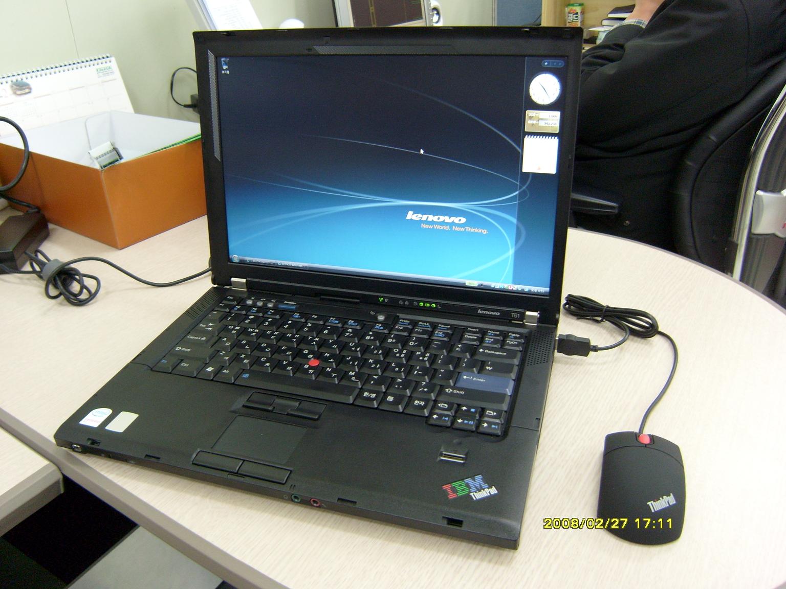 TPHOLIC - 유저Think갤러리 - ^^* 아~~ 나두 드뎌 함 올려보는구낭...쿠쿠쿠~ T61 7664-14K