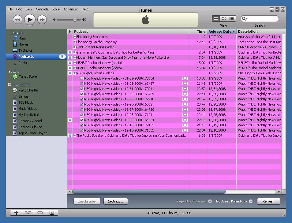 TPHOLIC - 묻고 답하기 - 아이튠즈가 이상하게 나타납니다